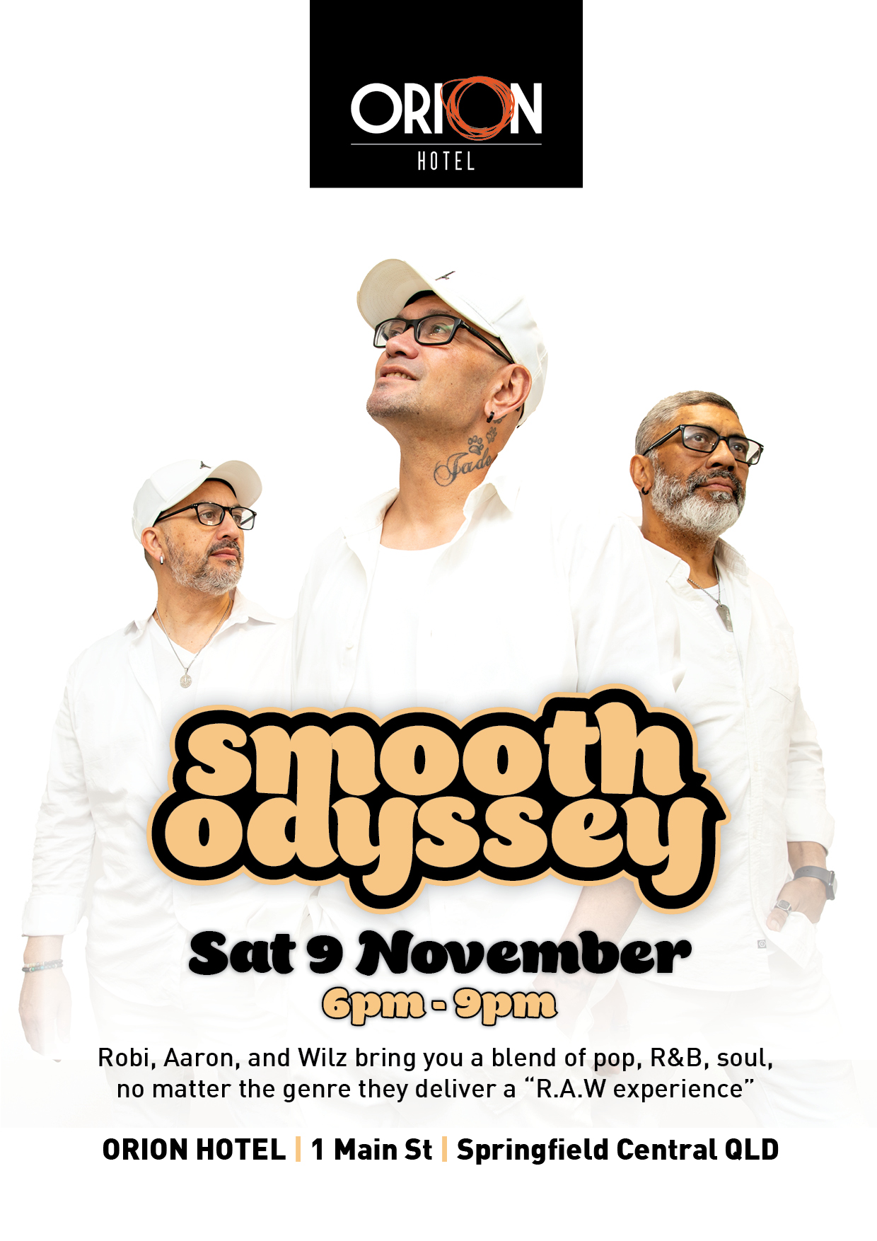 Smooth Odyssey at Orion Hotel - Springfield city